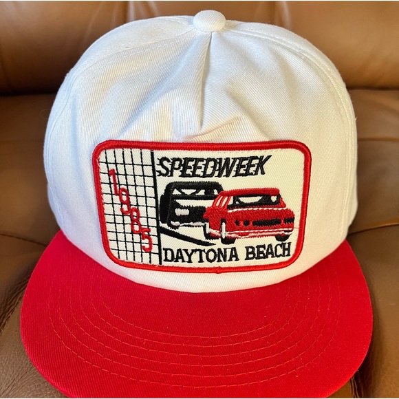 Accessories | Miami Speedweek Retro Embroidered Snap Back Hat | Poshmark